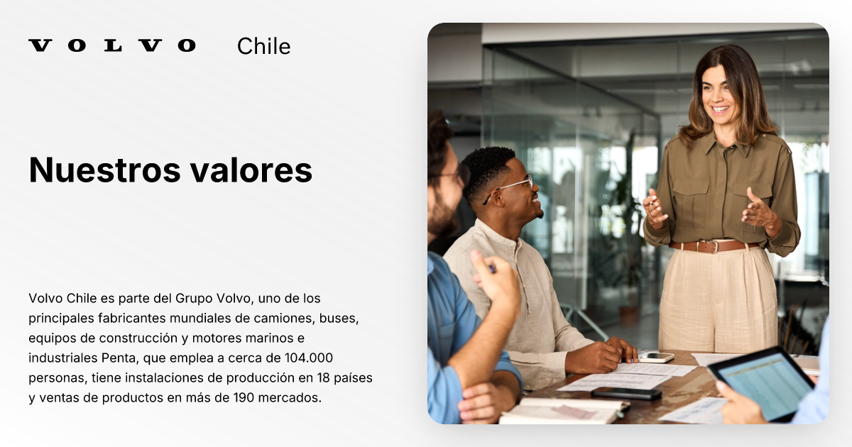 Nuestros valores | Volvo Chile